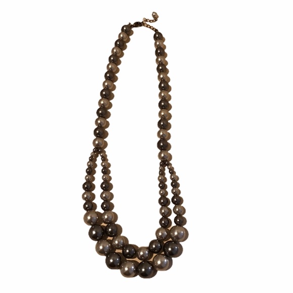 VINTAGE RMN | Jewelry | Vintage Rmn Two Tone Double Lengh Pearl ...